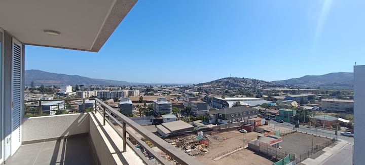 Luminoso Departamento Con Vista En Quillota - Quillota
