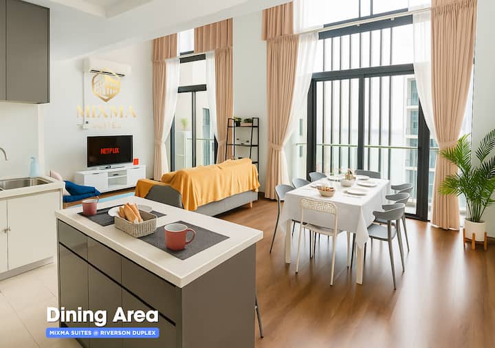 Near Imago 7pax Free Parking Riverson Mixma Suites - Kota Kinabalu