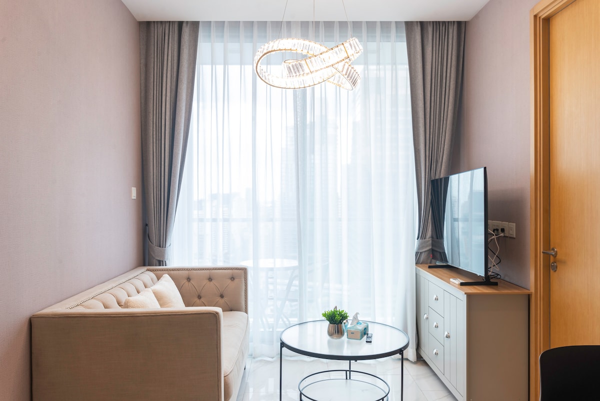 22F -The Echelon 11 -High Floor Super View 2BR - Apartments for Rent in Watthana, Bangkok ...