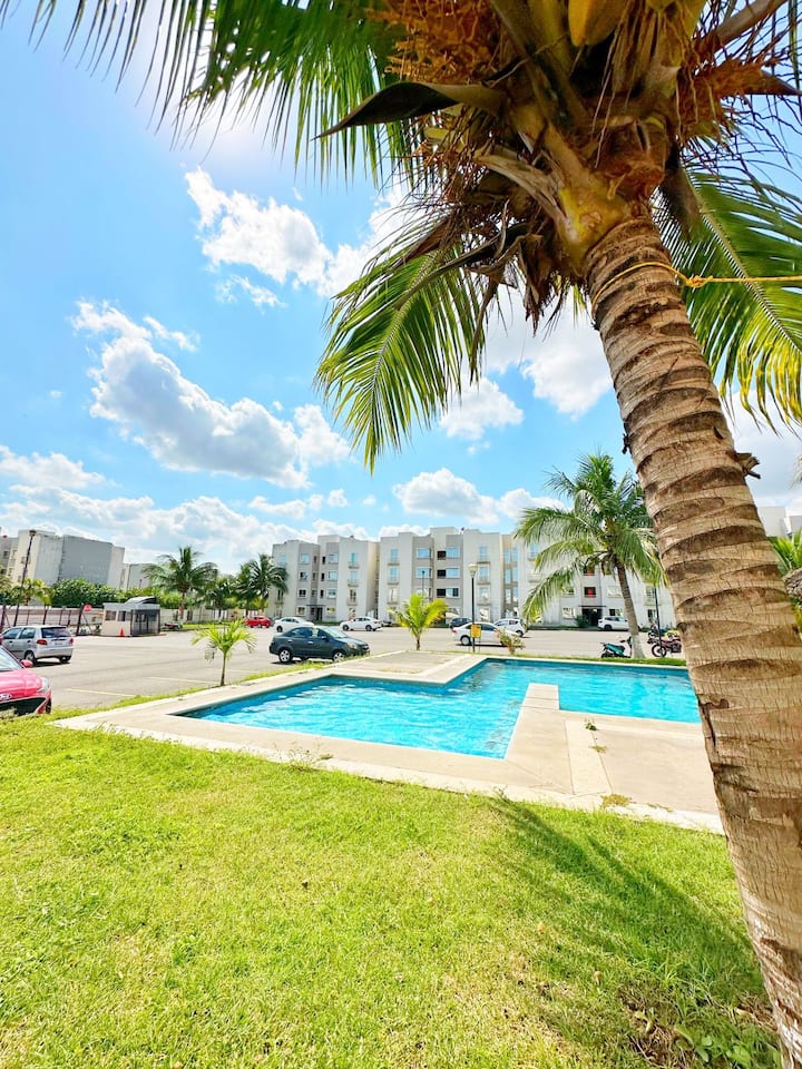 Cómodo Departamento Con Alberca Y Seguridad. - Heroica Veracruz