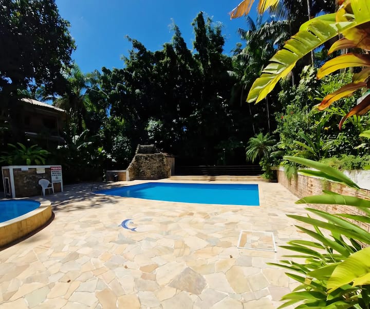 Viva A Natureza No Itagua Apto Com Lazer De Resort - Ubatuba