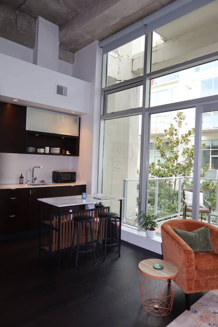 Modern Condo 1 Br + Den & Underground Parking - Victoria