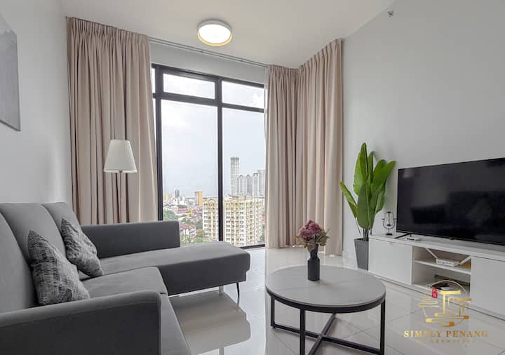 Dreamstay@beacon# 2br#rooftop Pool#water Purifier - George Town