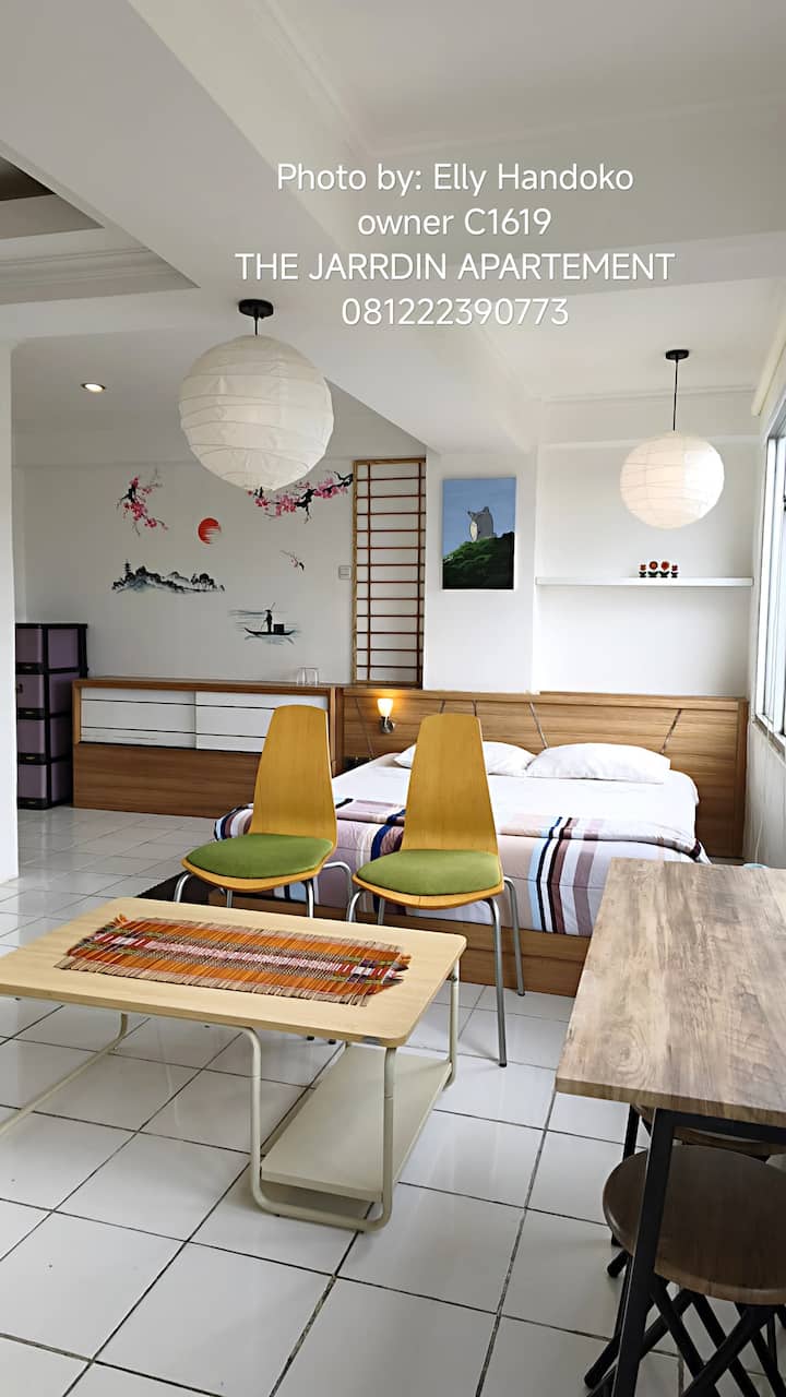 Disewakan 1, 3, 6, 12 Bulan The Jarrdin Apartemen - Bandung