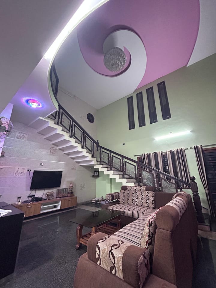 3bhk Luxury Stay Nature&city.
Also Near To Kollur - Kundapura