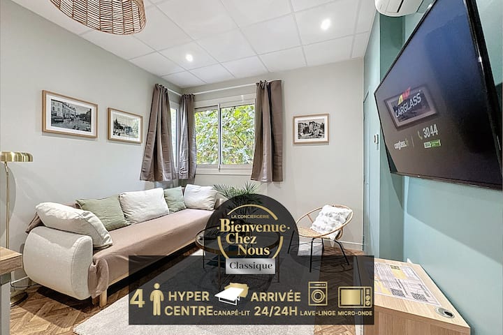 Confort & Clim Au Cœur Du Centre-ville - Wifi - Clermont-Ferrand