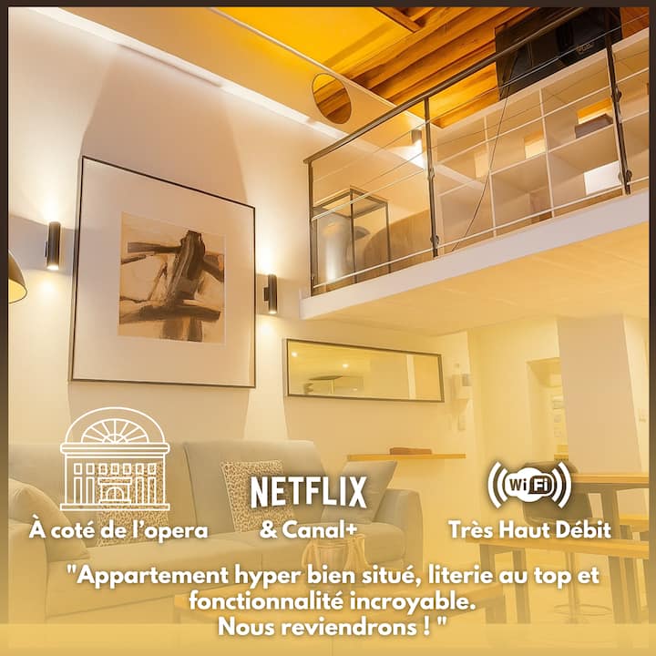 Esprit Loft Pour 8 Personnes Hyper Centre - Lyon