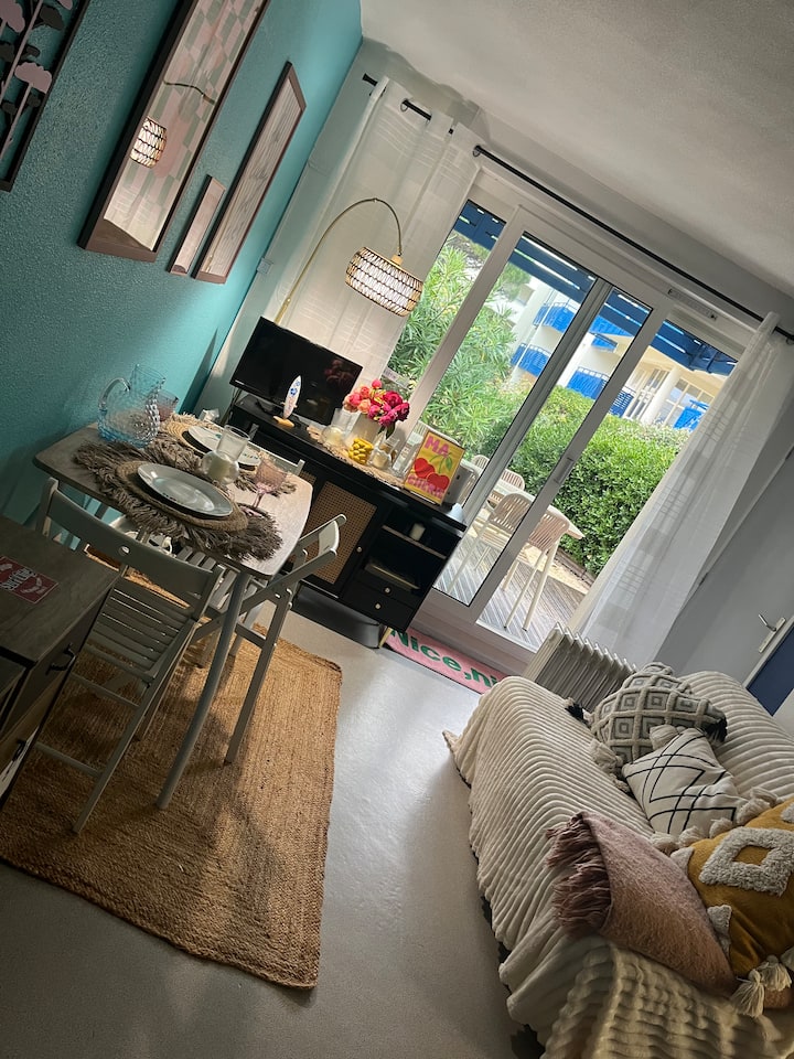 Quiet& Central Beach Apartment With Pool &Terrasse - Lacanau