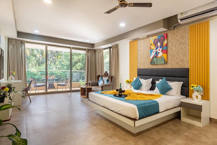 Nebula By Alohagoa - 3 Bhk Pvt Pool Villa - Anjuna - Inde