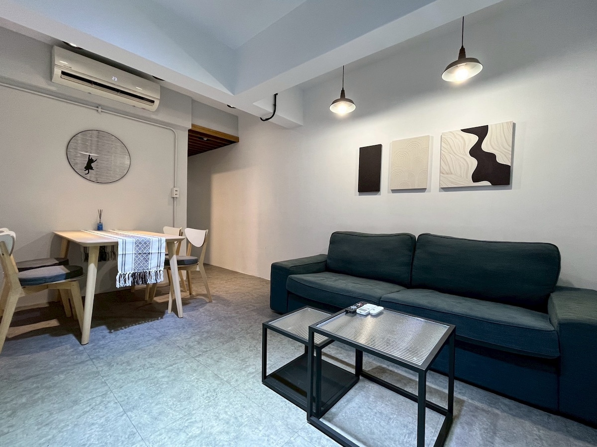 Loft industriel | 3 chambres pour 6 personnes près de MRT et Taipei ...