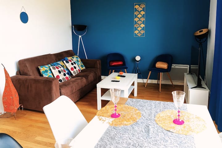 Appartement Récent 2 Ch. – 6/7 Pers, Parking - Romainville