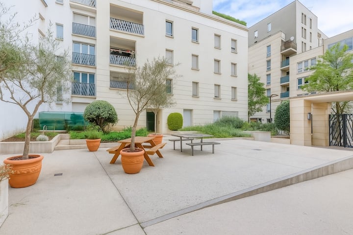 Appartement Récent 2 Ch. – 6/7 Pers, Parking - Sannois