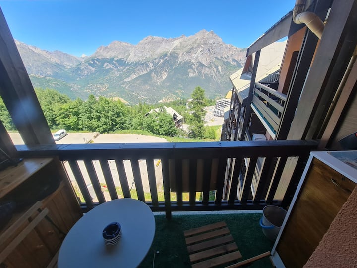 Charmant Studio Cabine 4 Personnes Sur Les Pistes - Puy-Saint-Vincent