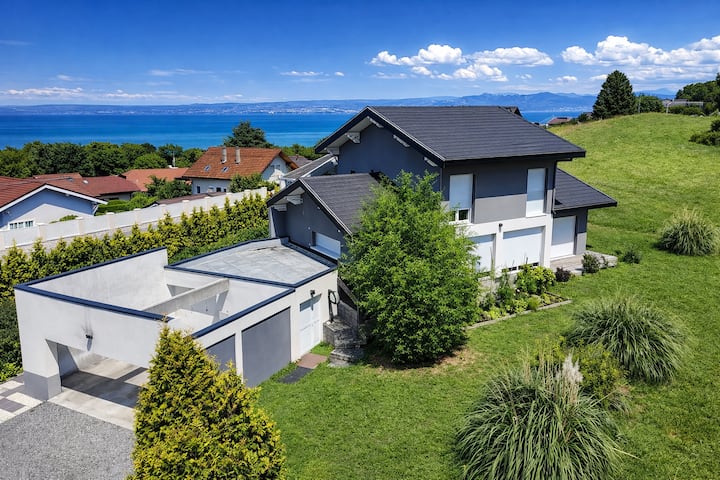 Villa D'architecte /Borne Ve/ Ambiance Cinéma - Évian-les-Bains