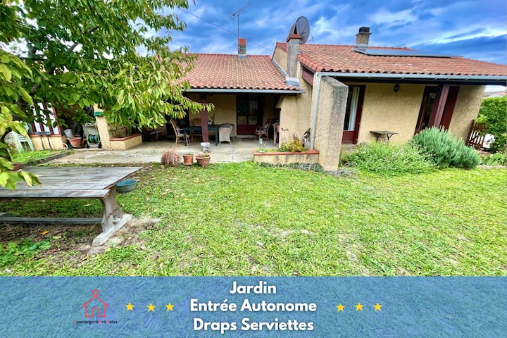 * Parenthèse Muretaine * Terrasse - 8 Pers - Wifi - Cugnaux