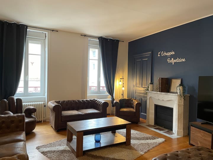 Grand Appart Atypique 12 Pers + Sauna – Belfort - Belfort