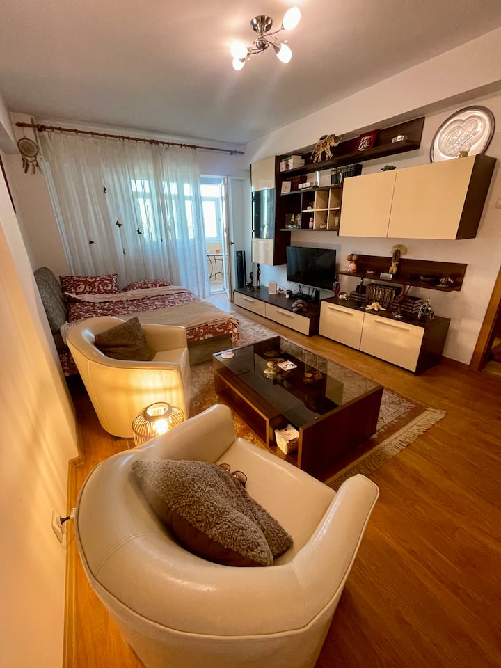 Chic & Bright Studio Downtown - Craiova