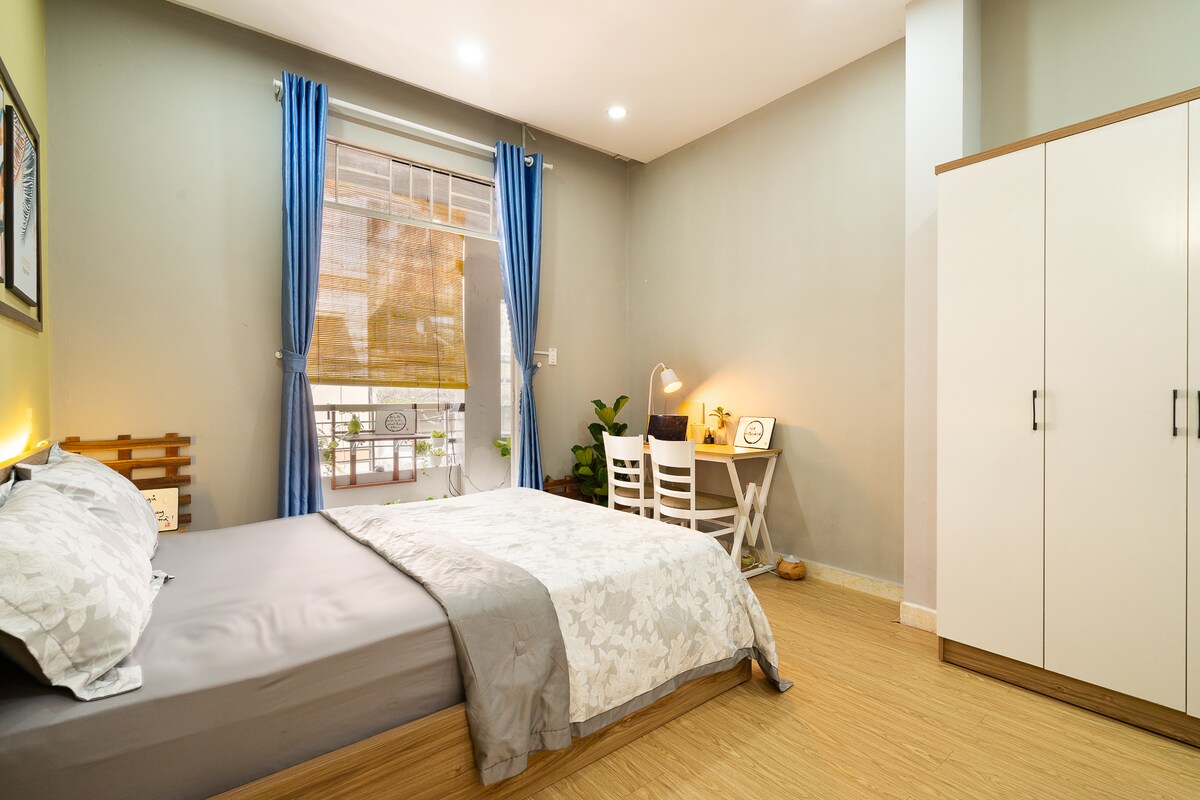 Studio 35 m2-Küche Balkon 3 Gehminuten bis Ben Thanh - Airbnb