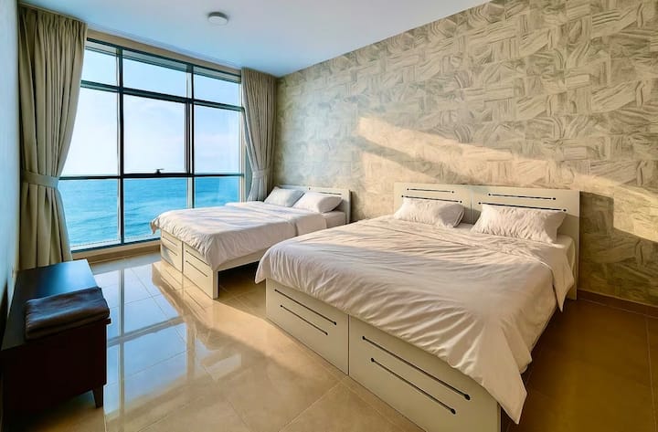 2 Bhk Sunset & Sea View | Swimming Pool, Gym - Ajman