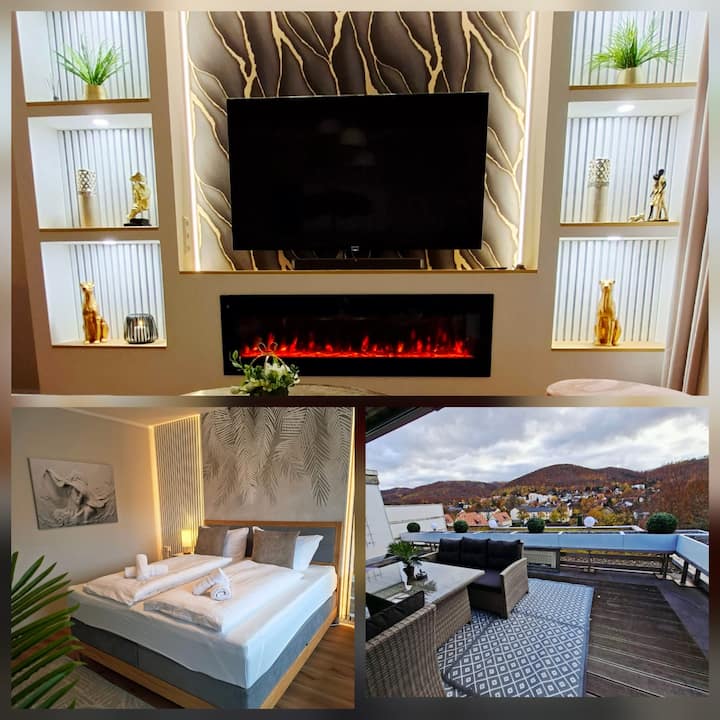 „Bergliebe 13“ Mit Dachterrasse, Tiefgarage&lift - Bad Harzburg