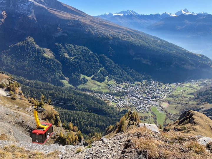 Gemütliches Studio Mit Bad, Küche Und Kaffee - Leukerbad