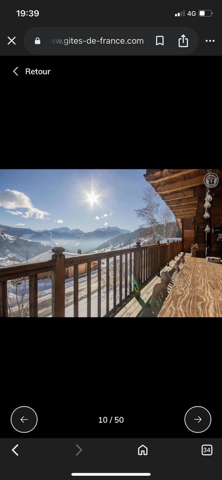 Chalet Hauteluce -Les Saisies Avec Sauna - Notre-Dame-de-Bellecombe