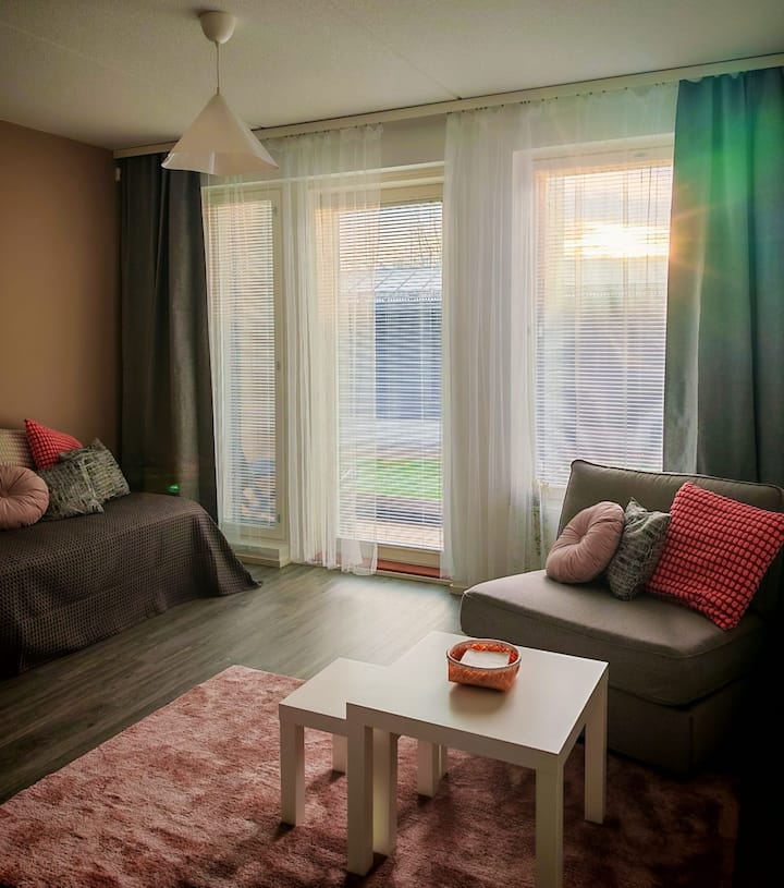 Tasokas Yksiö Jopa Viidelle Ja Oma Parkkipaikka - Finlandiya