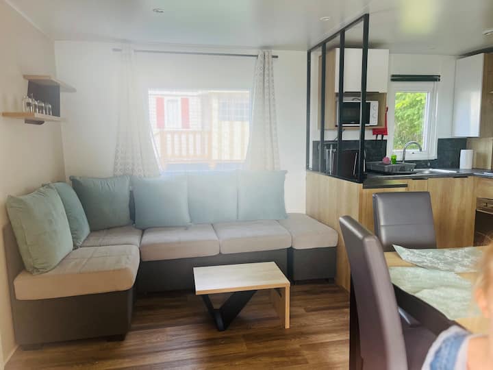 Mobil-home 6/8 Personnes Domaine De  Litteau - Litteau