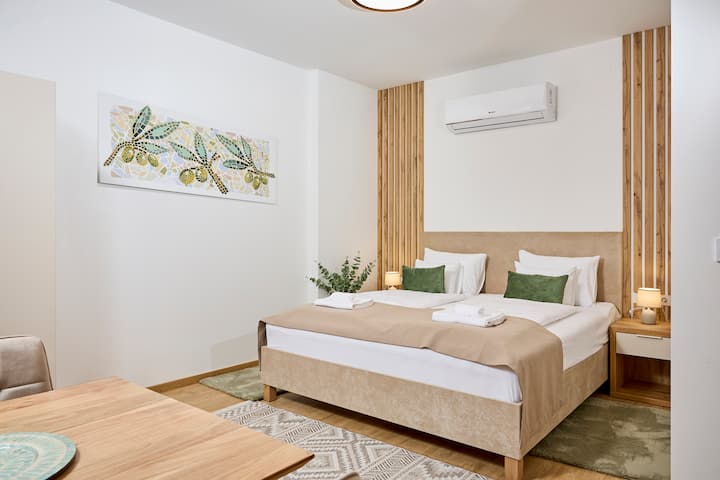 Villa Olea | Olive Apartment | Sauna/parking/ac - Tihany