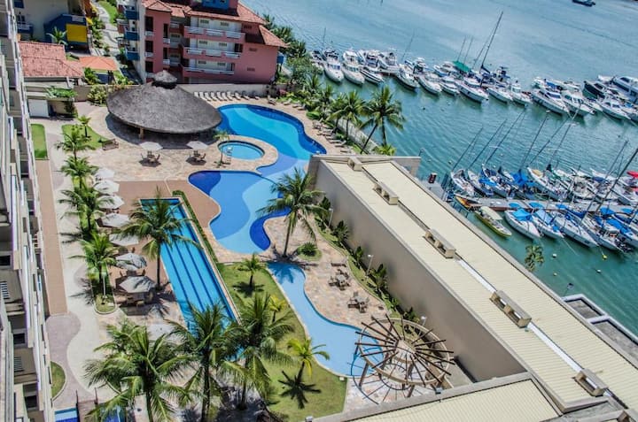 Apart Hotel Com Varanda E Vista Para Montanha. - Mangaratiba