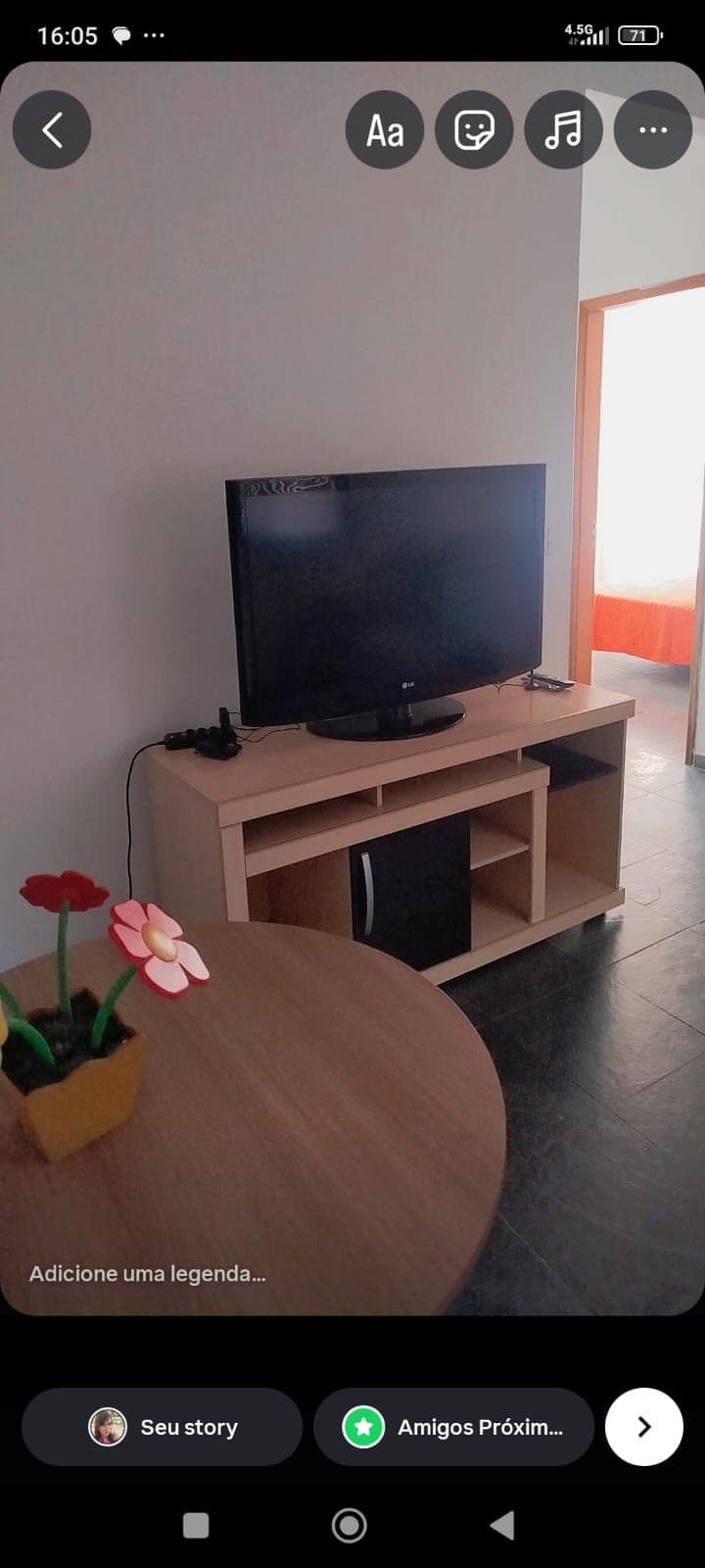 Apartamento Mobiliado. - Confins