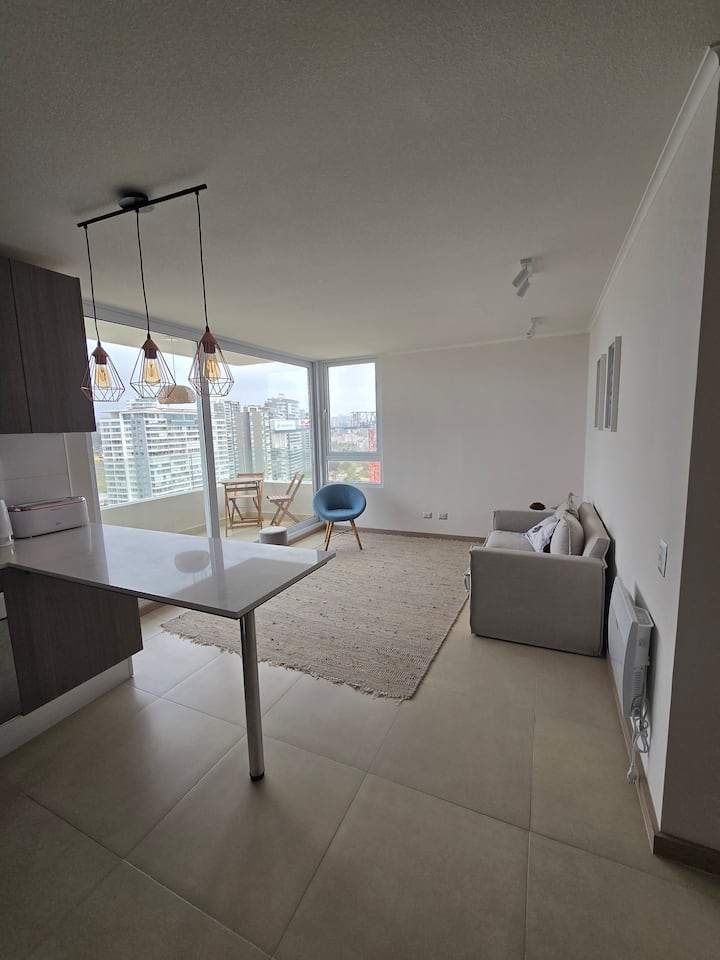 Departamento Con Hermosa Vista Al Mar - Concón