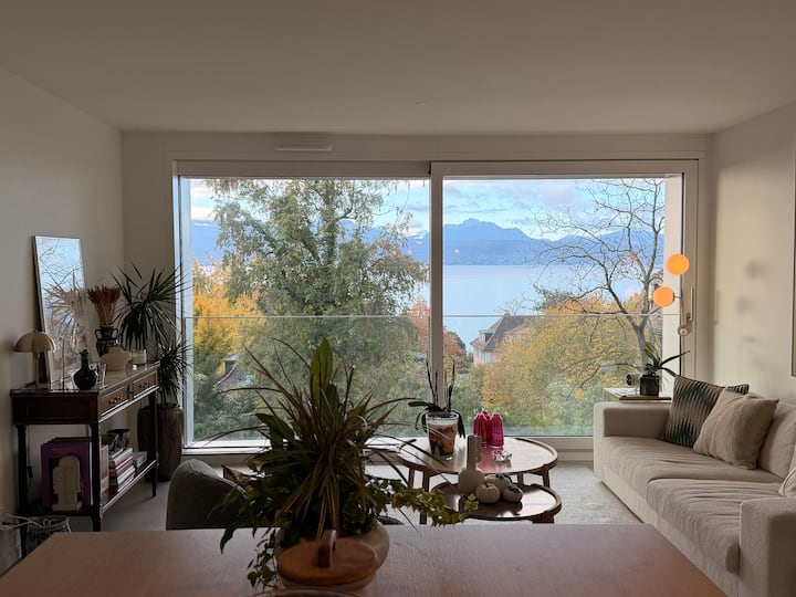 Bright / Lake View Apartment In Prime Location - Lausanne