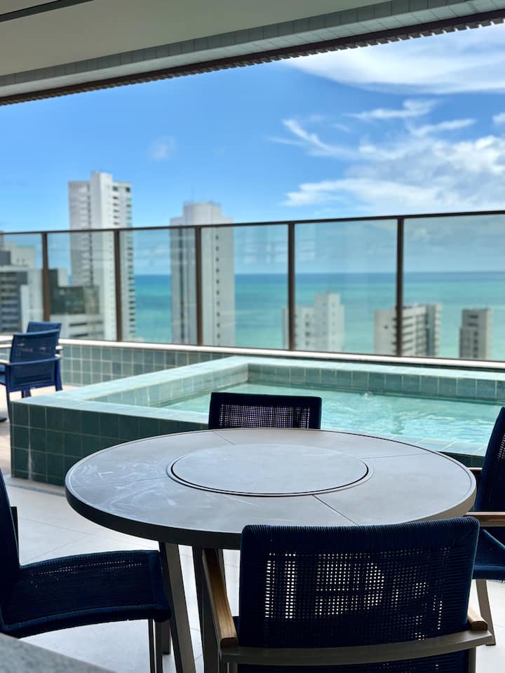 Pertinho Da Praia|rooftop 360° | Alto Padrão - Recife