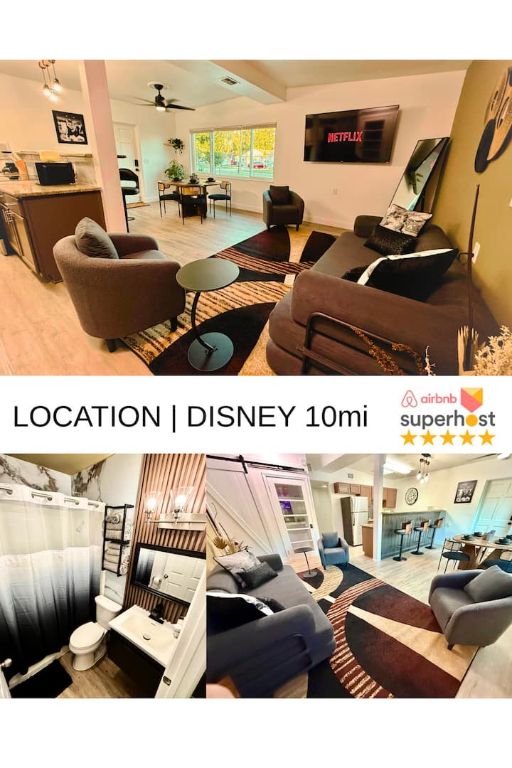 Cozy 2br Home Near Disney & Downtown Kissimmee - Kissimmee