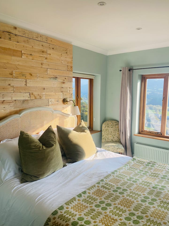 The Crow's Nest- Crickhowell Annexe With Views - Crickhowell