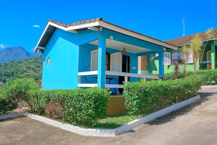 Chalé Com Piscina E Estacionamento- 5min Do Centro - Itatiaia