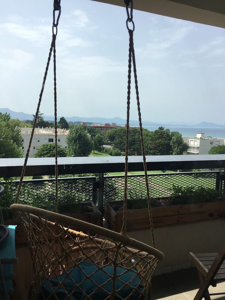 Chambre Cozy Avec Vue Imprenable - Biarritz