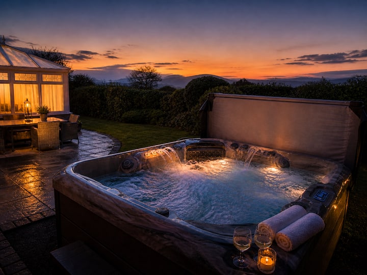 Hot Tub Retreat • Sleeps 8 • Near Snowdonia - Beaumaris
