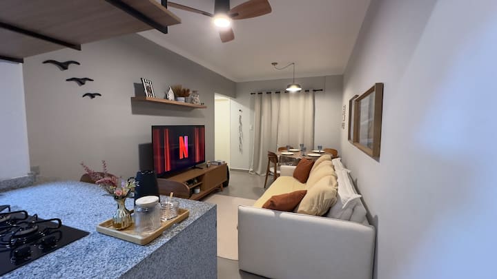 Apartamento Moderno E Aconchegante - Martim De Sá - Caraguatatuba