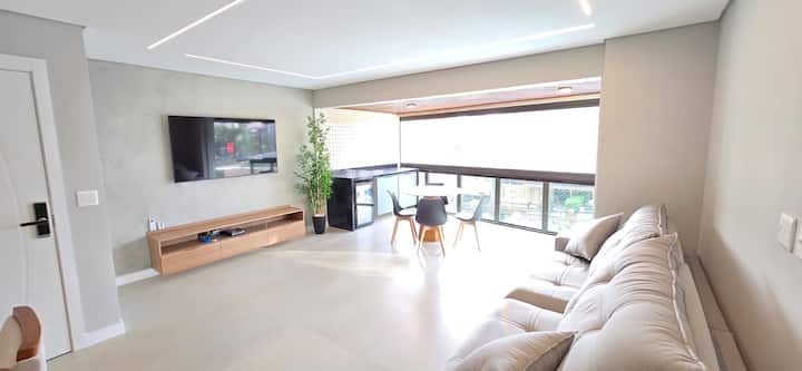 Conforto A 3min Da Praia Astúrias E 5min Tombo - Santos, Brasil