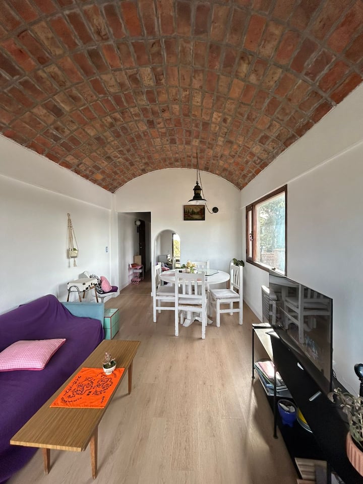 Un Depto Con Estilo Entre El Bosque Y La Playa. - Pinamar