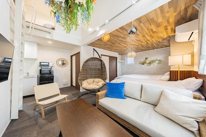 新築｜Lagoon2#201｜繁華街｜船橋駅徒歩7分｜ディズニー｜幕張メッセ｜成田45分｜31㎡4名 - Funabashi