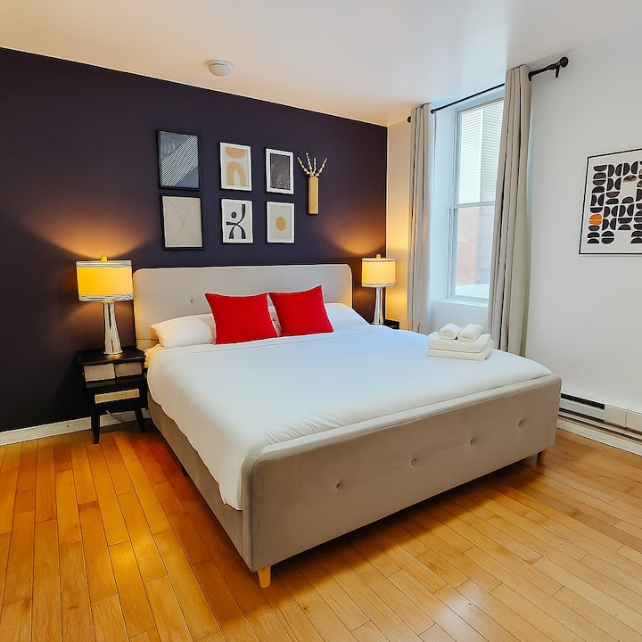 Simple Stay | King Bed | 65" Tv | W/d | Kitchen - Wells, ME