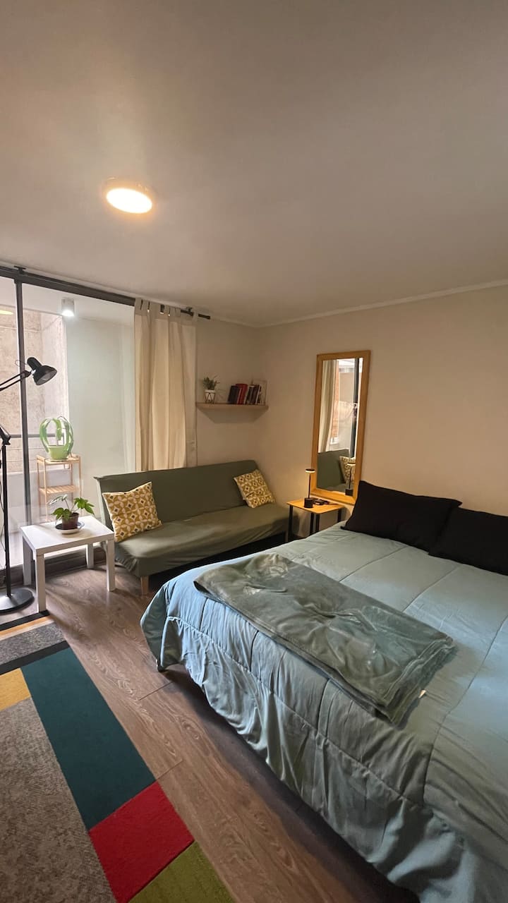 Home Estudio Metro Ecuador A 10 Min Del Aeropuerto - Santiago