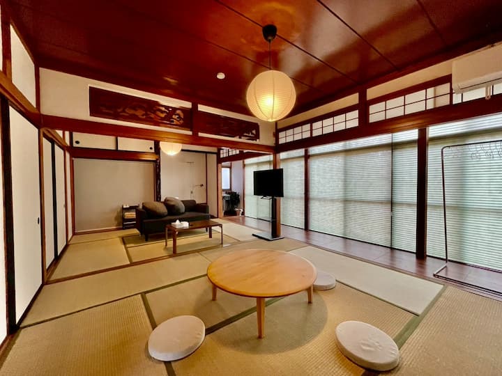 【オープン記念価格!】古民家/ハワイアンズ車9分/湯本駅車6分/bbq可/ペット可/7人まで対応 - 磐城市