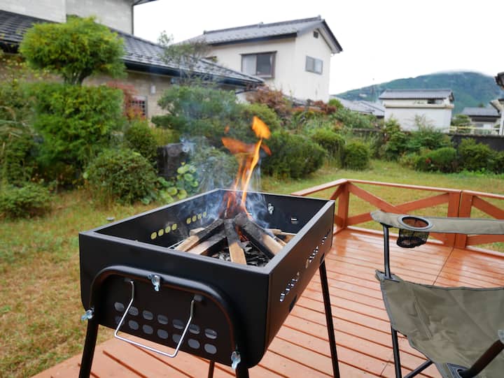 【いわき山影の宿】古民家/ハワイアンズ車9分/bbq可/ペット可/7人まで対応 - Iwaki