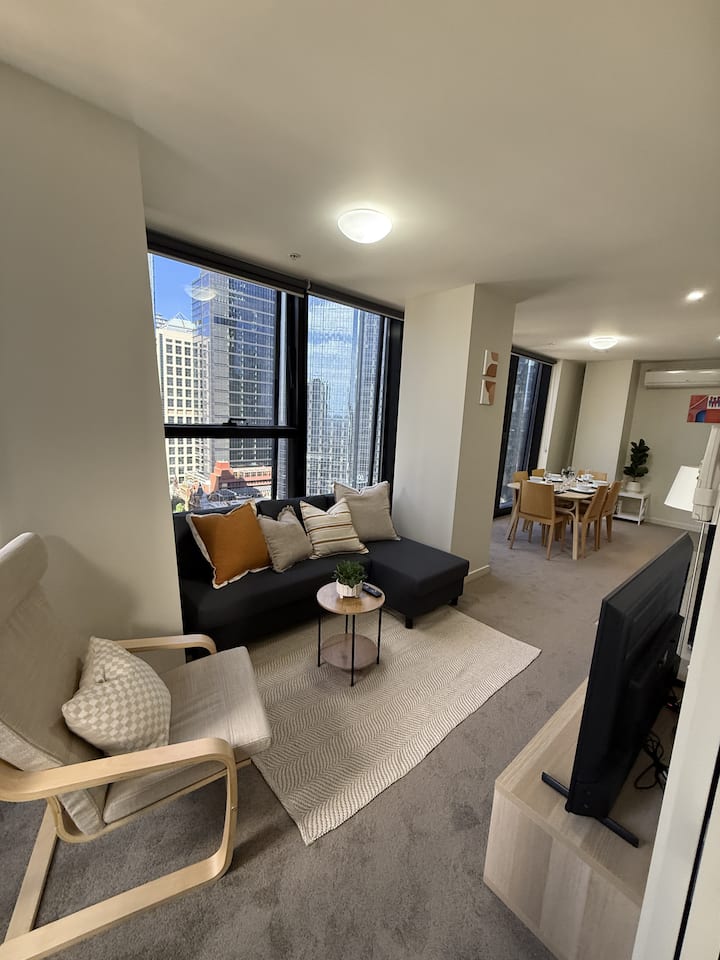 2br—free Car Park—2 Min Walk From Southern Cross - Melbourne