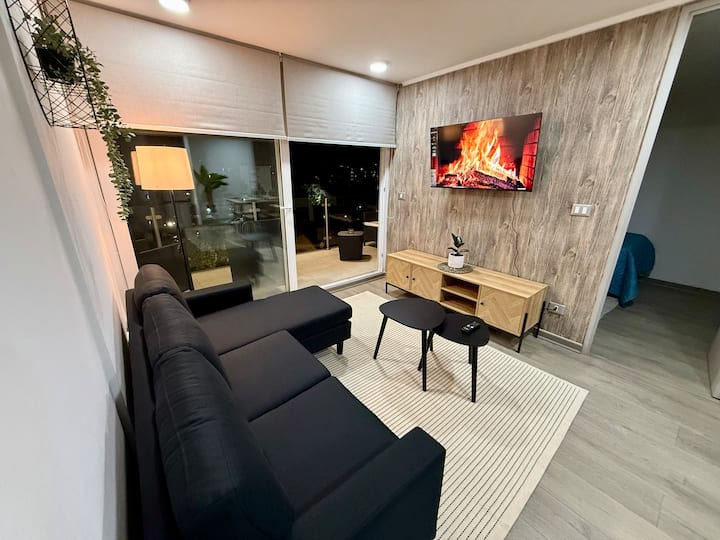 Depto De 2d+2b A Pasos Del Metro Y Mall Quillin - Macul