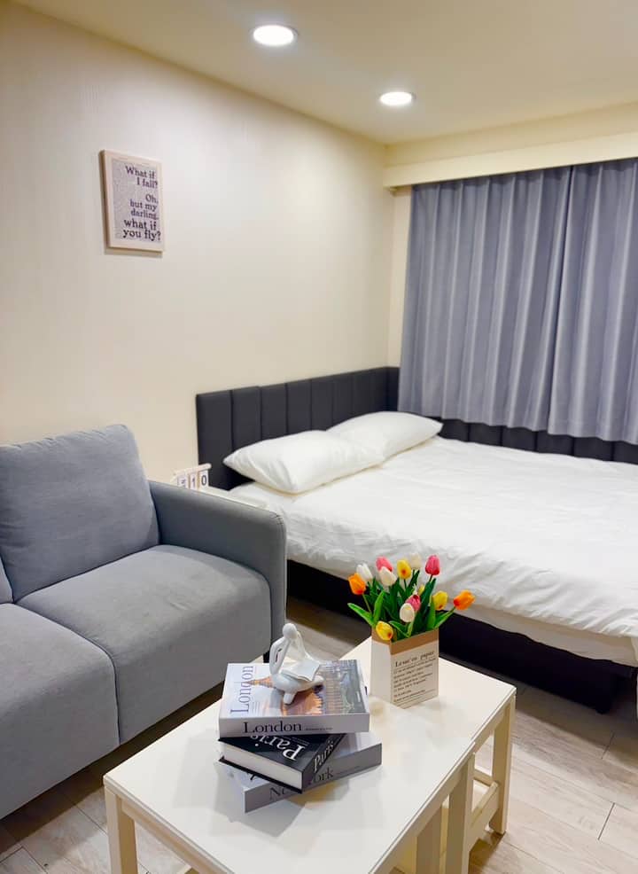 (701)ximen Mrt Station 9-mins / Independent Suite - Taiwan